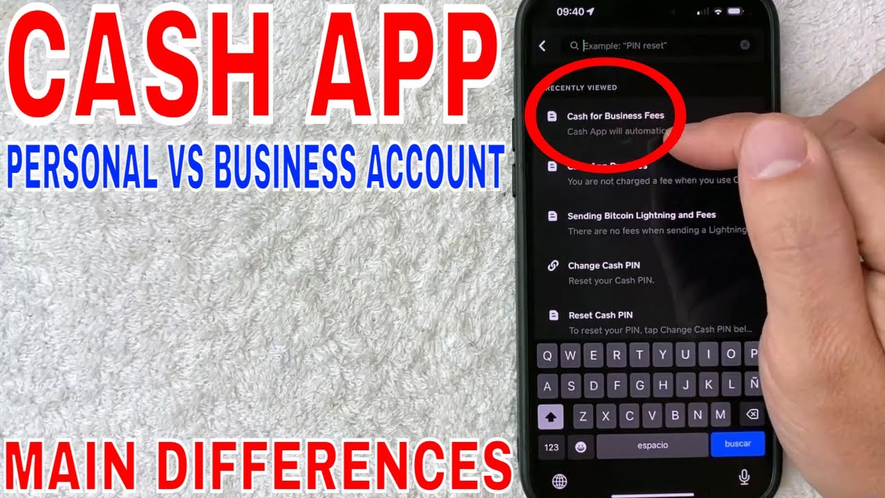 Main Differences Between Cash App Personal And Business Account 🔴 - YouTube