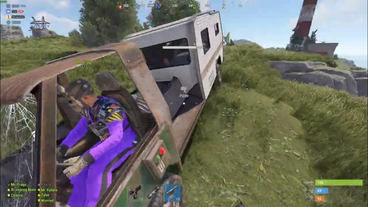 rust: "sneaking up on my own team" - YouTube