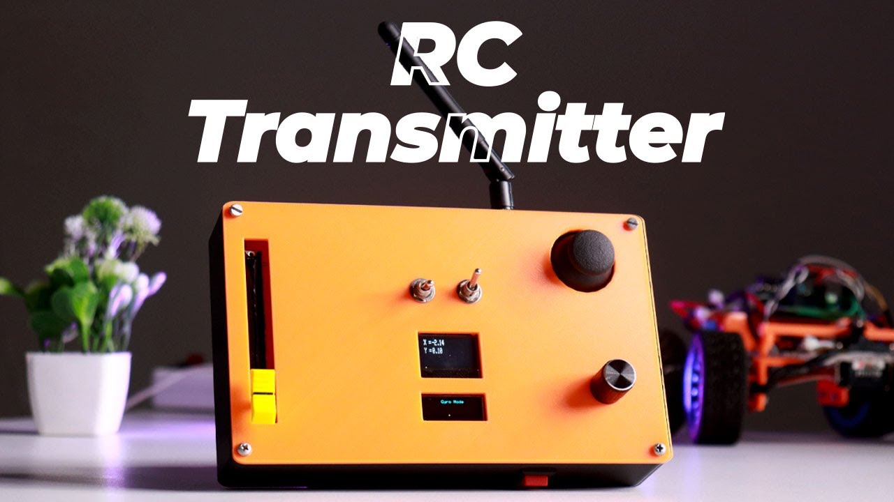 How To Make A Diy Rc Transmitter Using Arduino Micro Arduino Micro Youtube