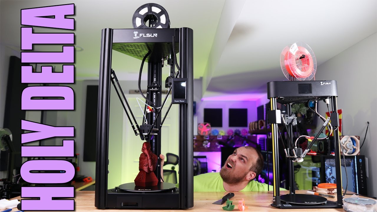 My NEW FAVORITE 3D printer - FLSUN Super Racer - YouTube
