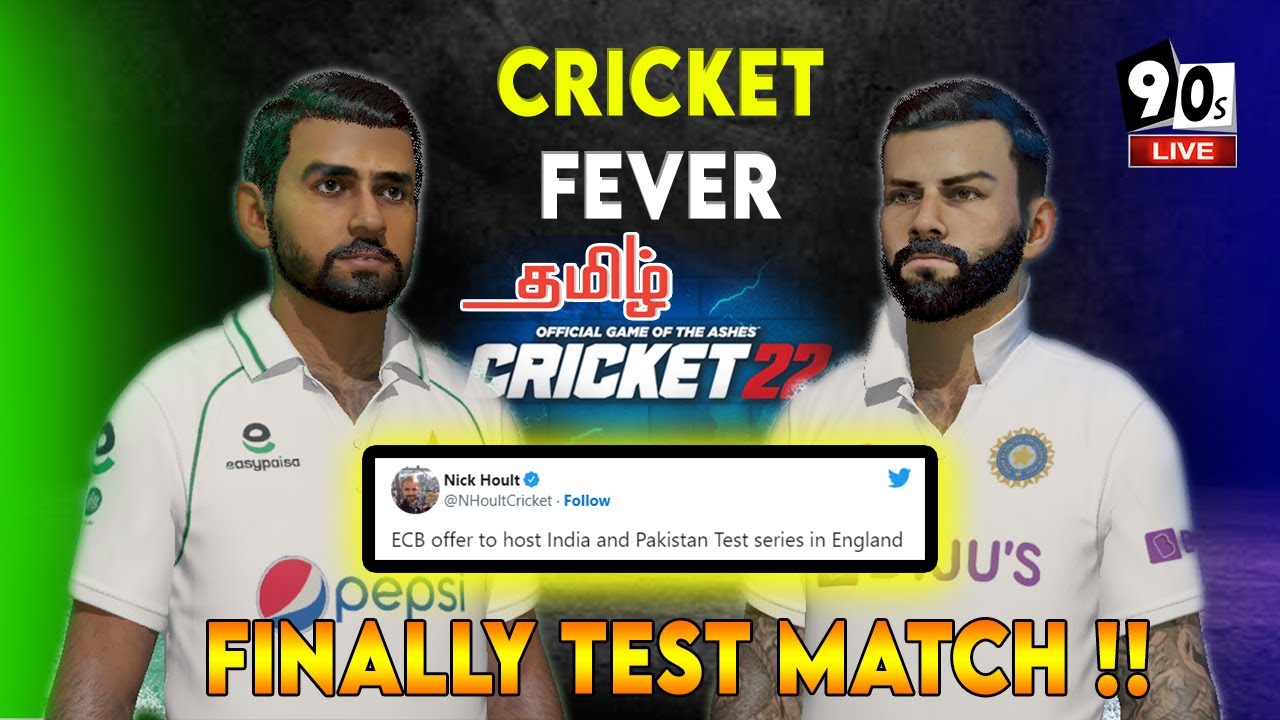 😎Cricket Fever Started ! IND vs PAK Its Test Time ! Who will WIN Final ...