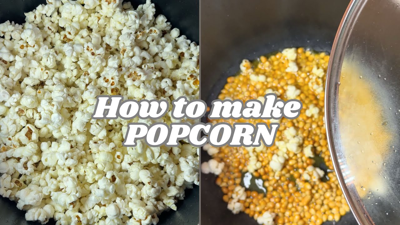 How to make popcorn at home: A simple and easy recipe for making ...