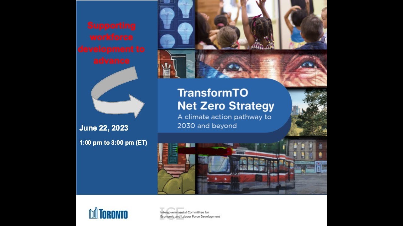 Supporting Workforce Development to Advance Toronto's TransformTO Net ...