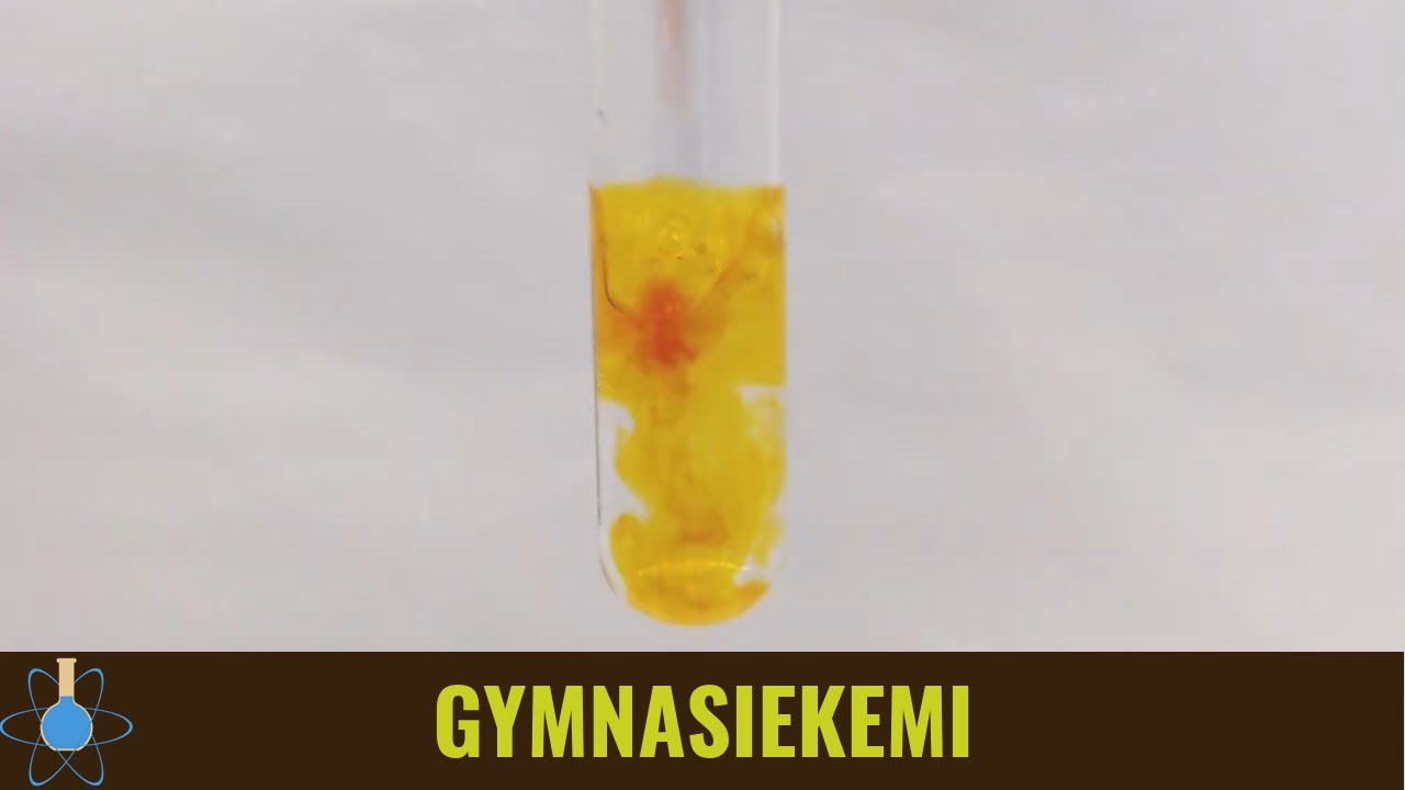 Test med kaliumdichromat | Forsøg - YouTube
