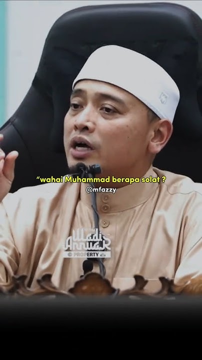 Peristiwa Isra & Mikraj | Ustaz Wadi Annuar #ustazwadiannuar - YouTube