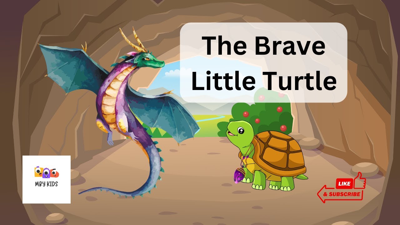 The Brave Little Turtle | Moral Story | MBY Kids - YouTube