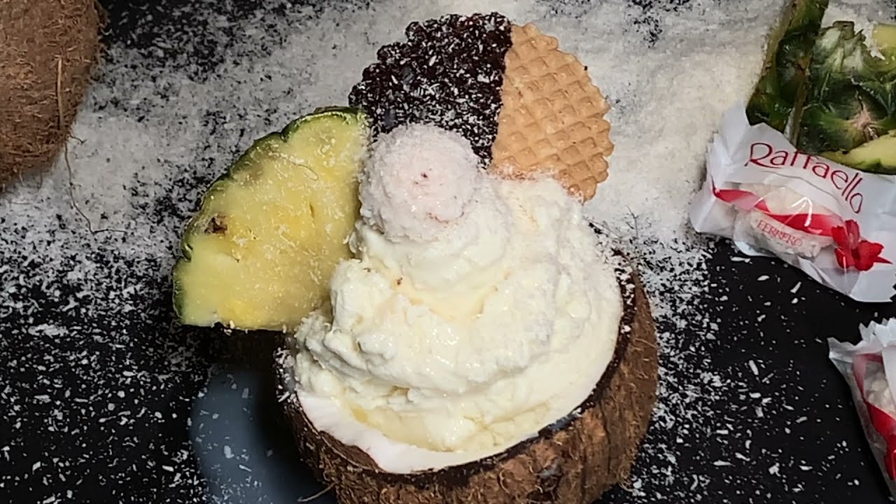 Pineapple Coconut „The Pina Colada“ Batida de Coco Topping | How to ...
