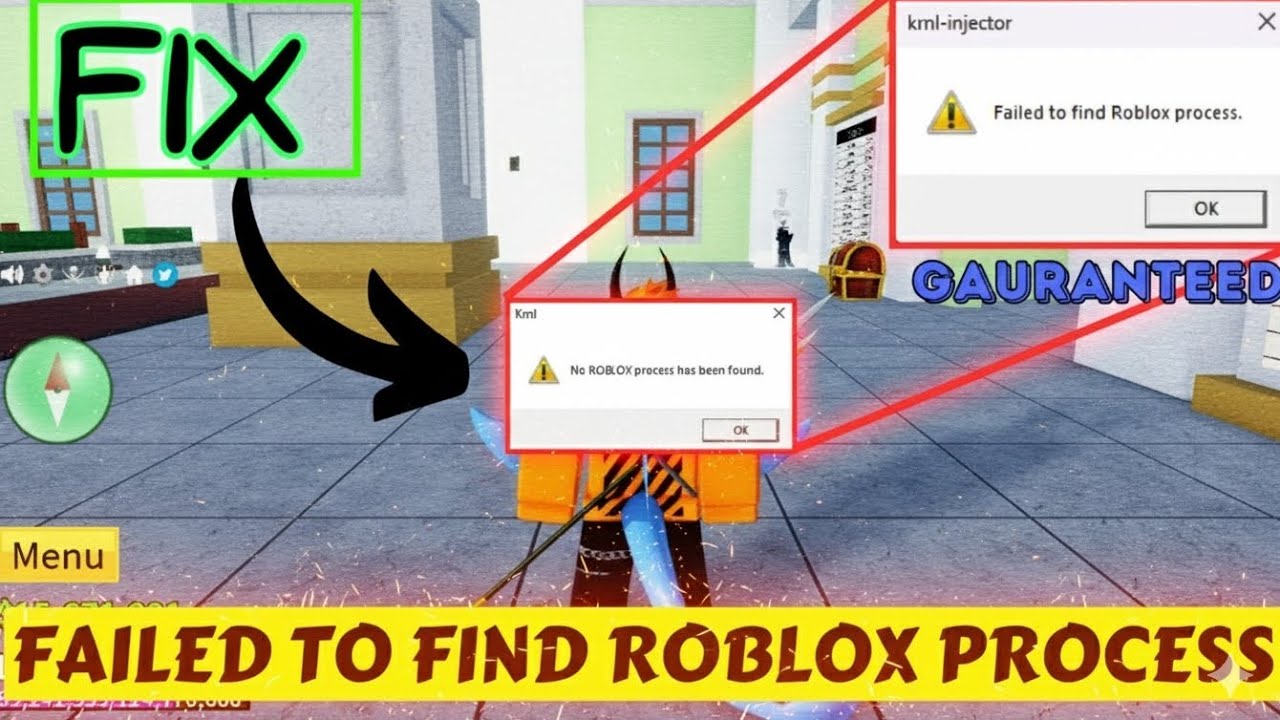 Roblox- Failed to find Roblox process krnl injector - YouTube