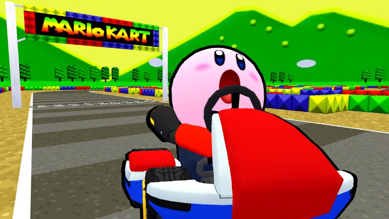 BK7: If Kirby Was In... Mario Kart - YouTube