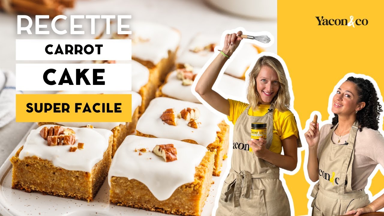 CARROT CAKE SANS SUCRE : LA VRAIE RECETTE - YouTube