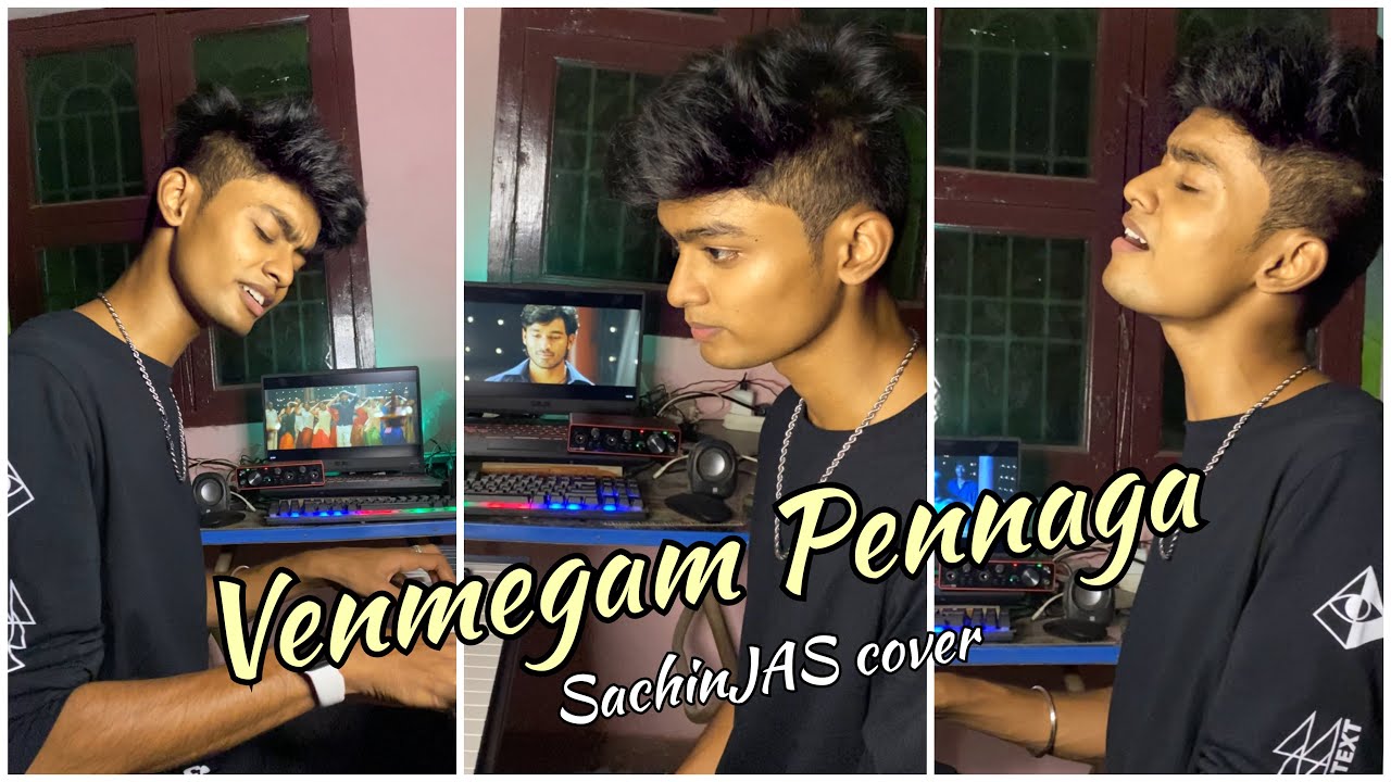 Venmegam Pennaga Tamil Song | SachinJAS Short Cover - YouTube