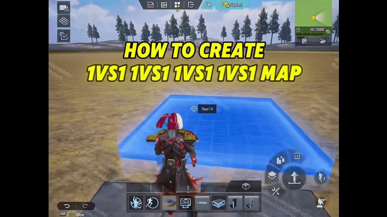PUBG WOW Mode: Create 1vs1vs1vs1vs1 Custom Map | Step by Step Guide ...