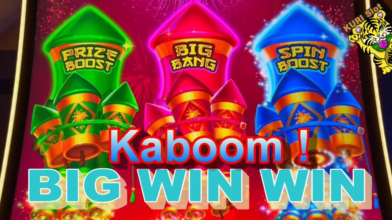 ★KABOOM ! BIG BIG WIN on NEW IGT SLOT★RISING ROCKETS Slot (IGT)☆栗スロ ...