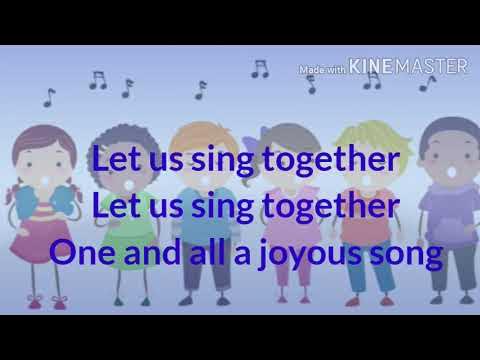 Let Us Sing Together - karaoke (instrumental) - YouTube