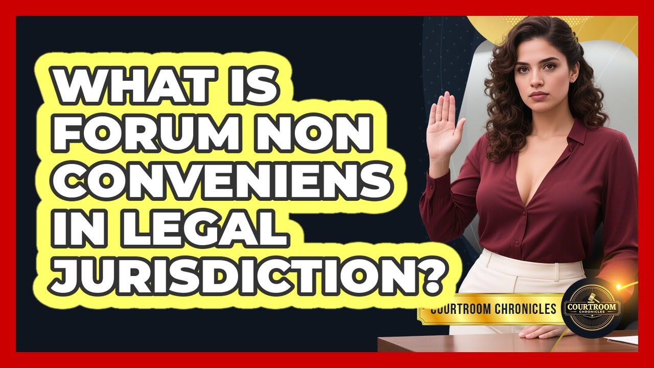 What Is Forum Non Conveniens In Legal Jurisdiction? - Courtroom ...