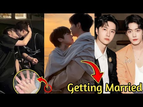 Wang Yibo and Xiao Zhan Finally Getting Married after Agency Confirmed Them Dating - YouTube