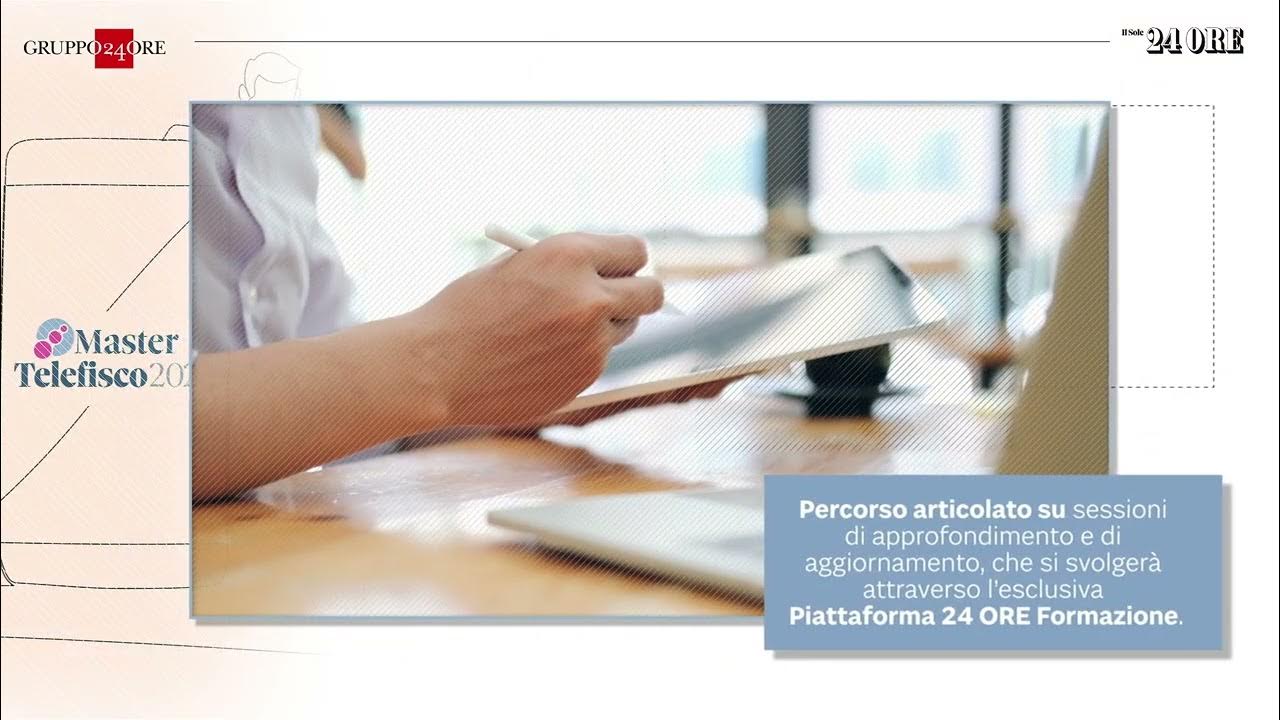 Master Telefisco - Il Sole 24 ORE Formazione - YouTube