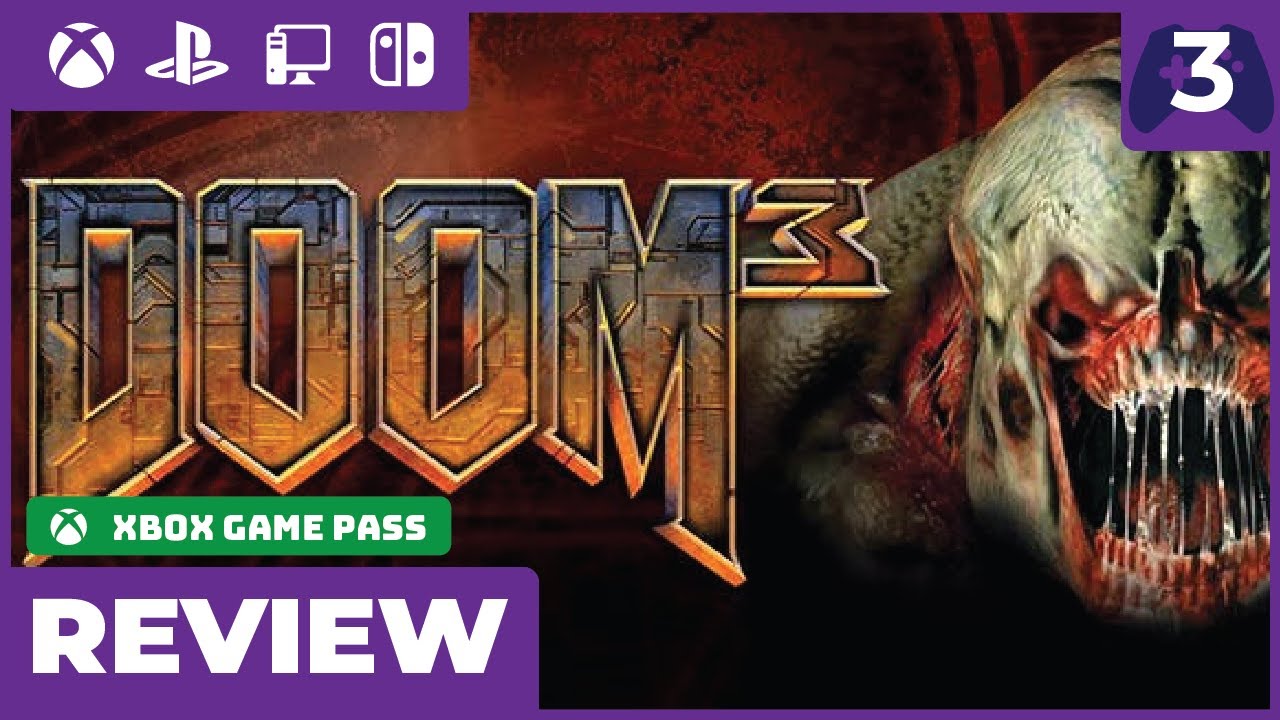 Doom 3 Review (Game Pass) - A Misjudged Classic? - YouTube