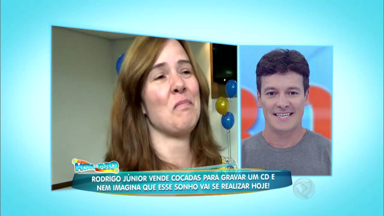 Rodrigo Júnior vende cocada para realizar sonho de ser cantor - YouTube