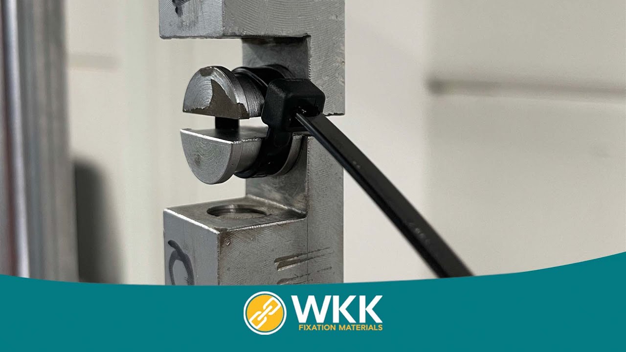 Testing of cable tie quality | WKK - YouTube