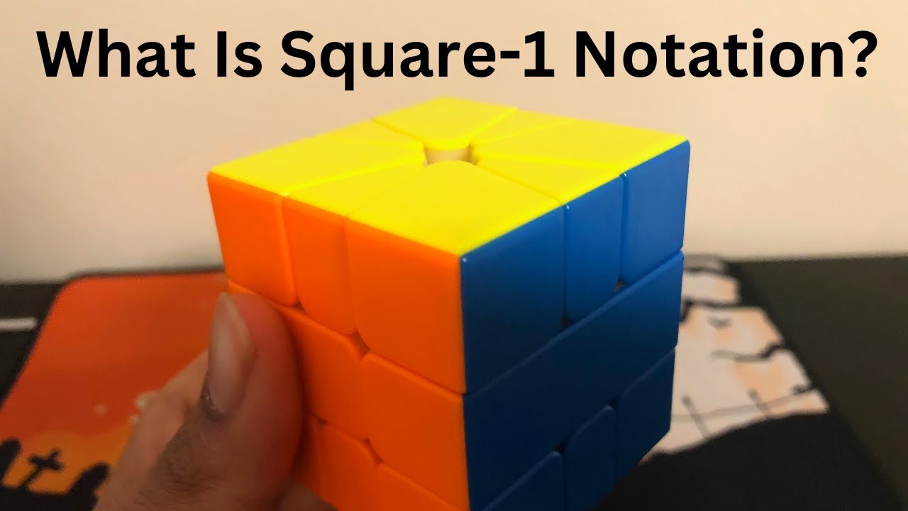 How To Do Square-1 Notation? - YouTube