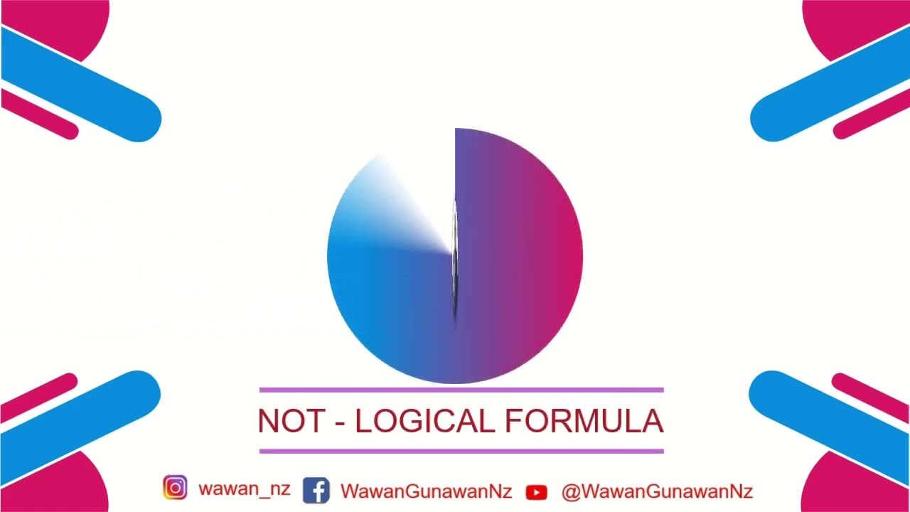 Pembelajaran Excel NOT FORMULA YouTube Pembelajaran Excel NOT FORMULA YouTube