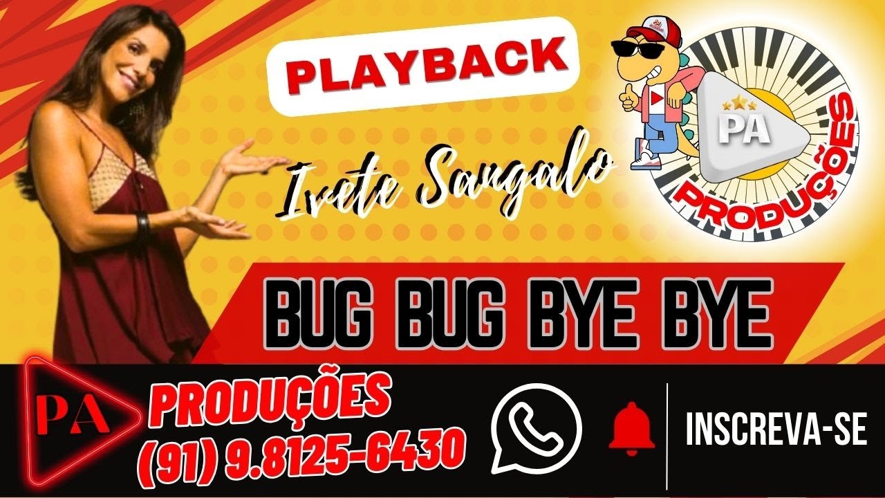 Playback - Bug Bg Bye Bye (Samba Reggae) Ivete Sangalo - YouTube