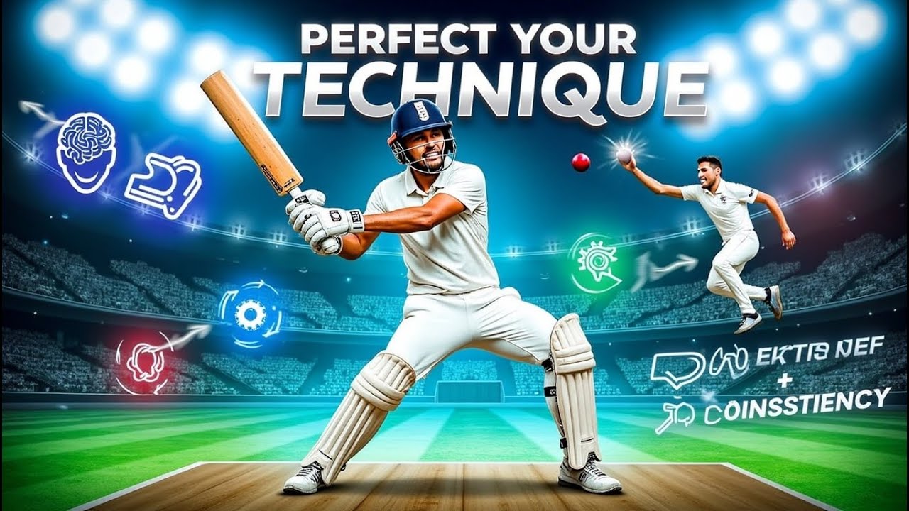 Cricket Practice Session: Perfecting Your Technique to Build Momentum ...
