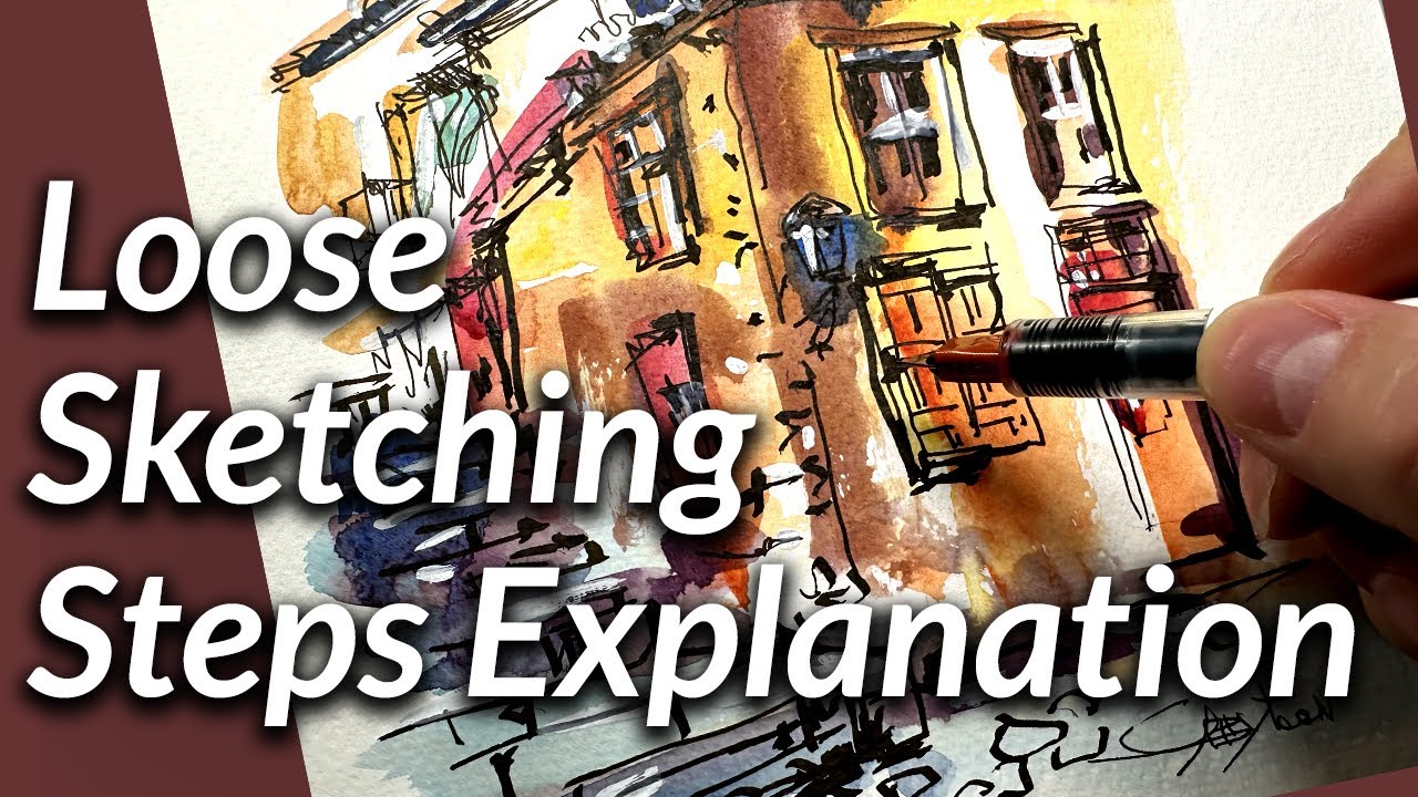 Master Loose Sketching in Just 10 Minutes - YouTube
