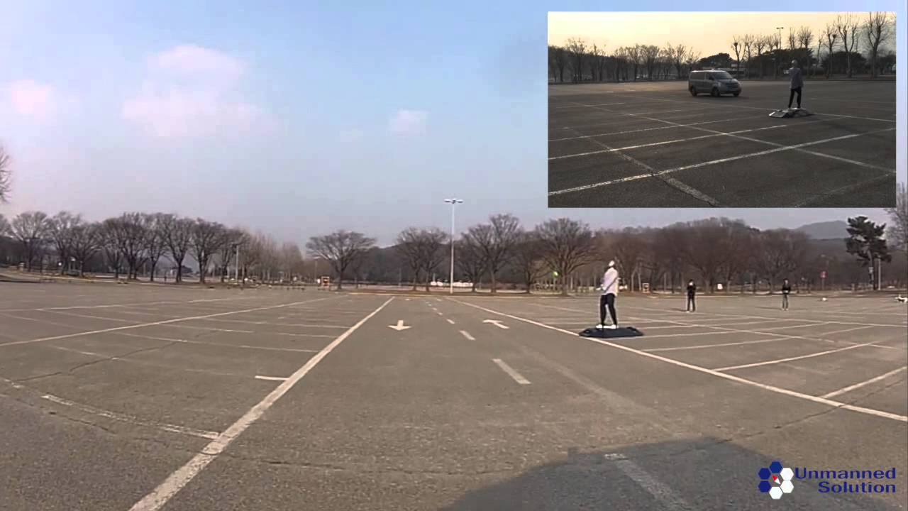 Unmanned Solution AEB TEST & ADAS TEST PLATFORM - Pedestrian - YouTube