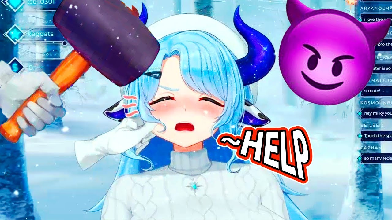 Milky is being attacked by a chat‼️ | WINTER OUTFIT DEBUT!!!! - YouTube