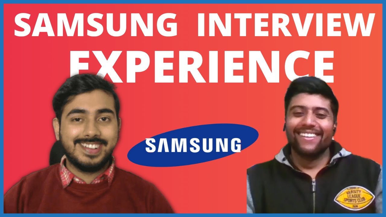 Samsung Interview experience | HBTU MCA | SDS - YouTube