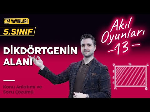 5 .Sınıf Matematik - Dikdörtgenin Alanı - (2024-2025)
