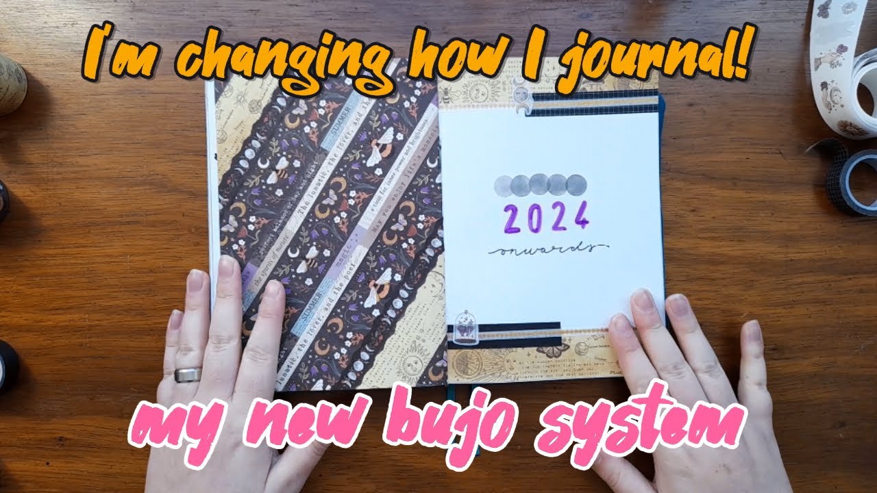 A new journaling system? | 2024 Bullet Journal Setup - YouTube