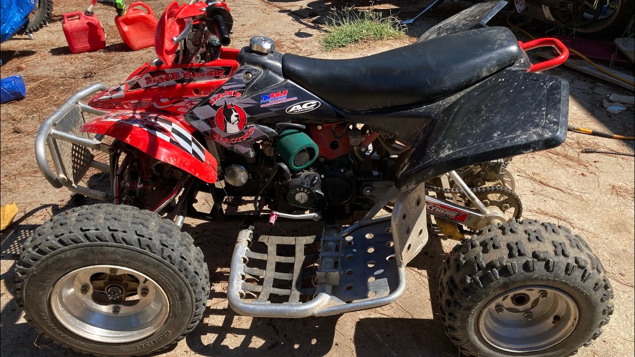 Found a unicorn extreme typhoon 125 race quad works shocks fmf power ...