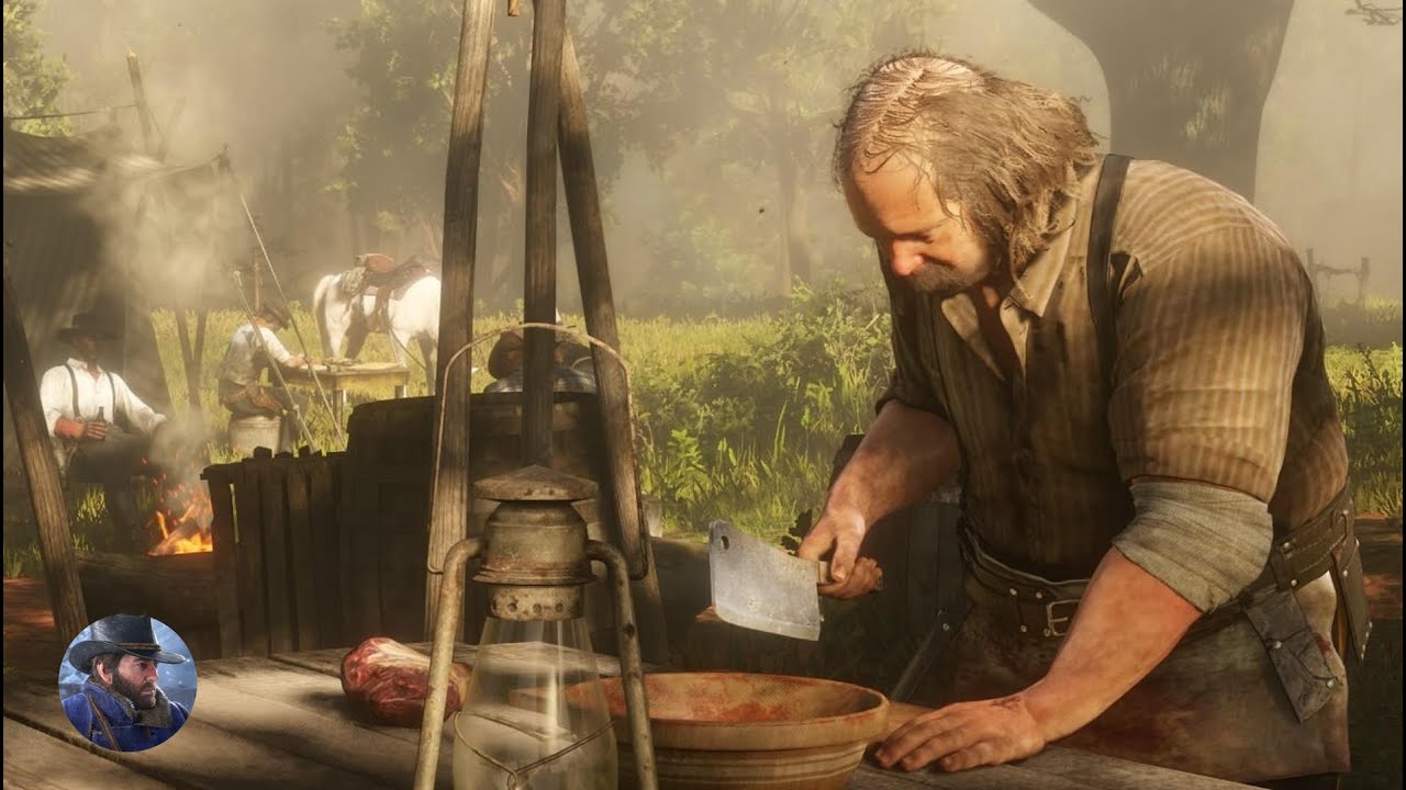 "You're only walking, when you're not cooking" hidden dialogue - RDR2 ...
