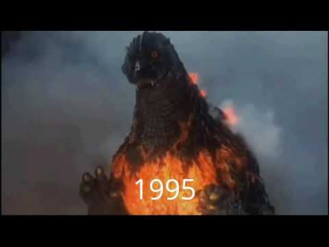 Godzilla 1954-2016 roars