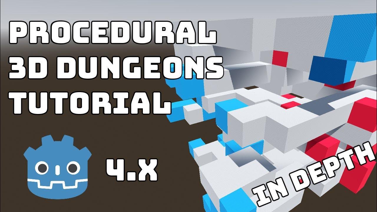 Procedural 3D Dungeons In Godot 4 Tutorial | SimpleDungeons Add-on Fully Explained - YouTube