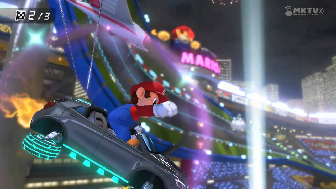 Wii U - Mario Kart 8 - MERCEDES GLA - YouTube