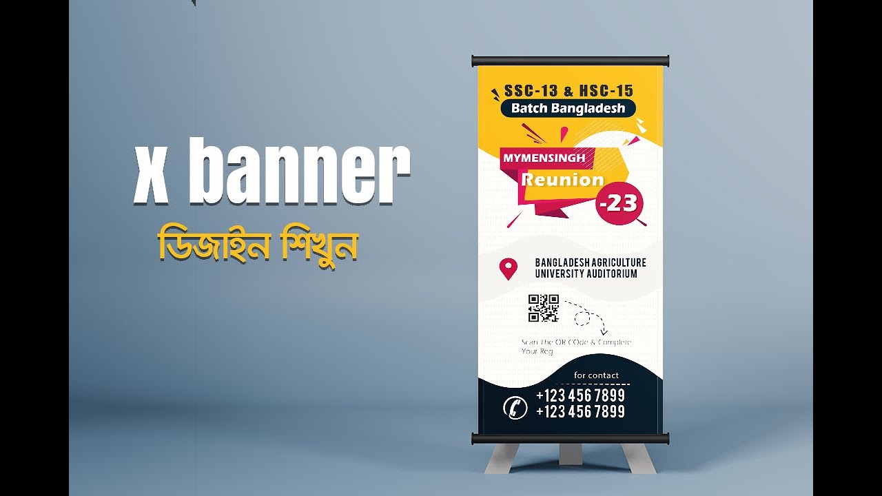 X Banner design Tutorial - YouTube