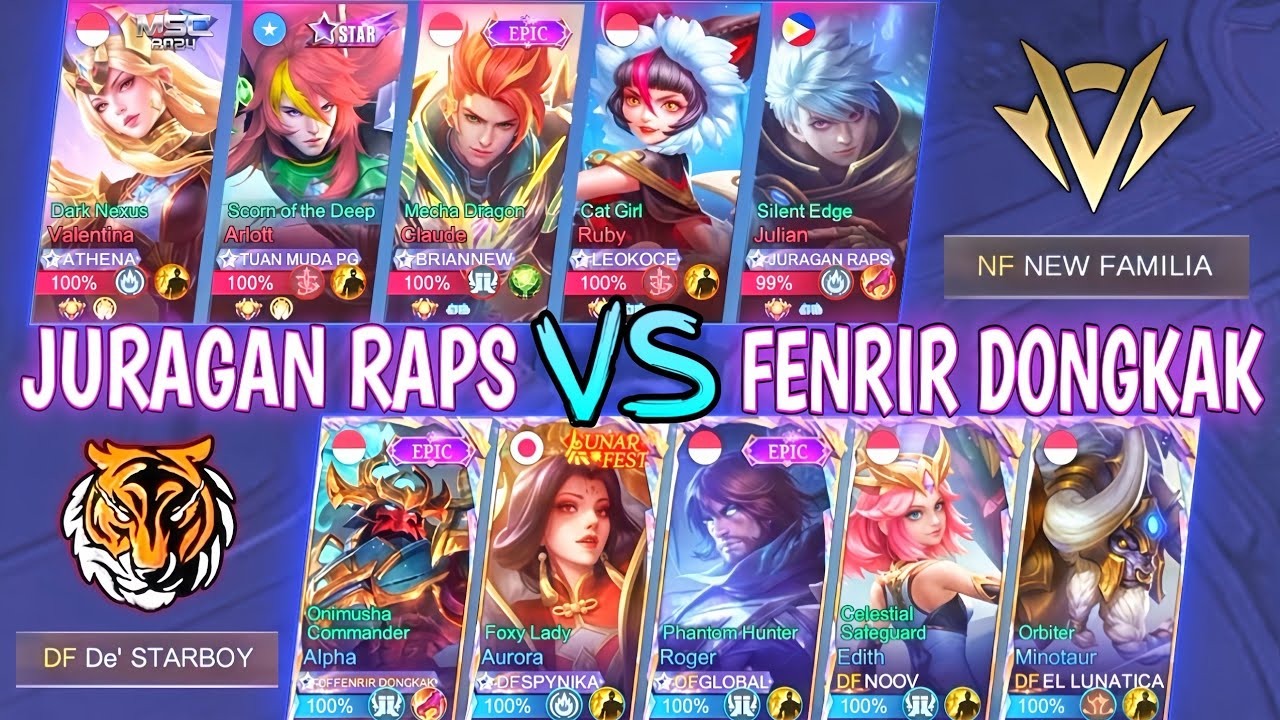 JURAGAN RAPS VS FENRIR DONGKAK - YouTube