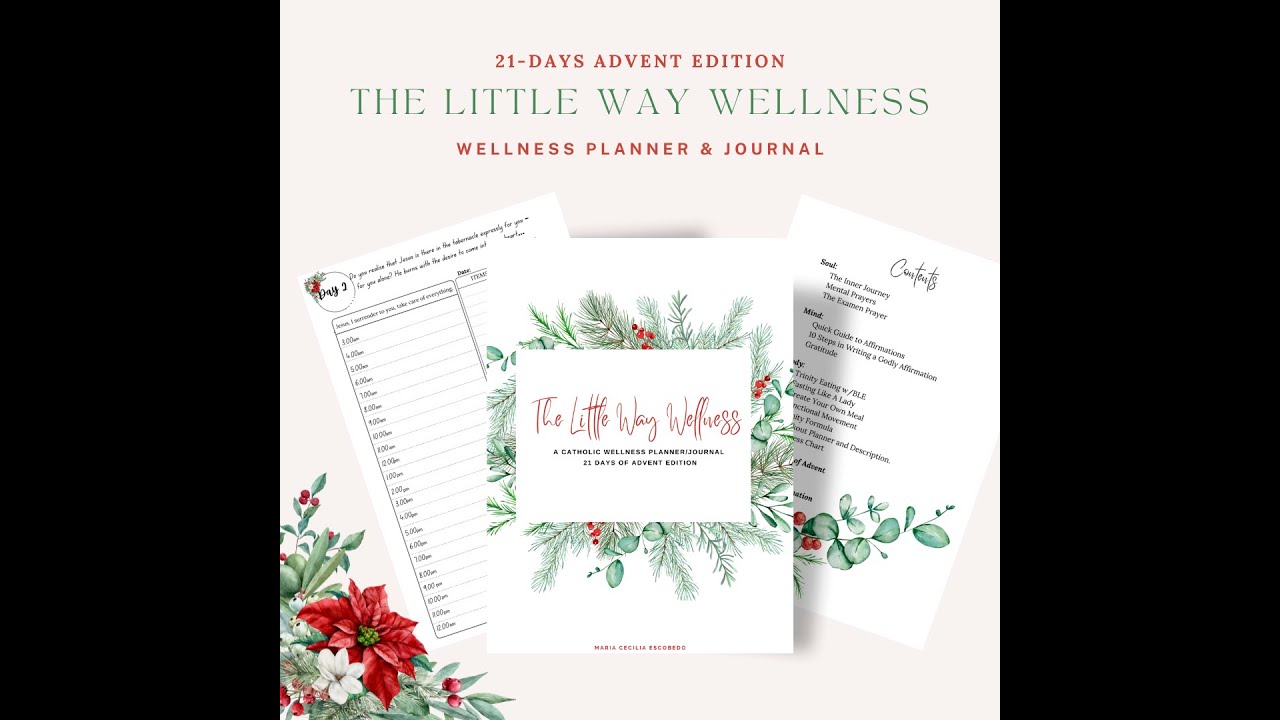 The Little Way Wellness Planner/Journal - YouTube