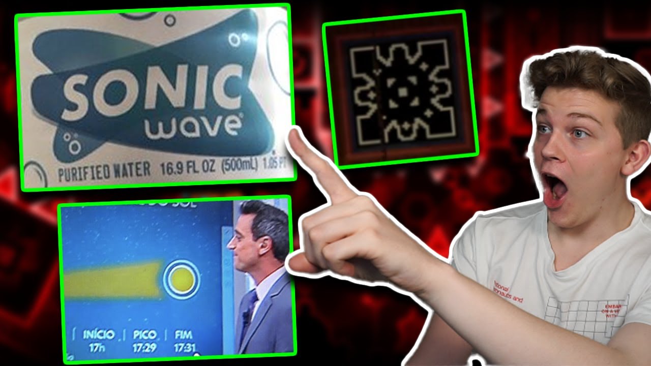 IS THAT A GEOMETRY DASH REFERENCE?! - YouTube