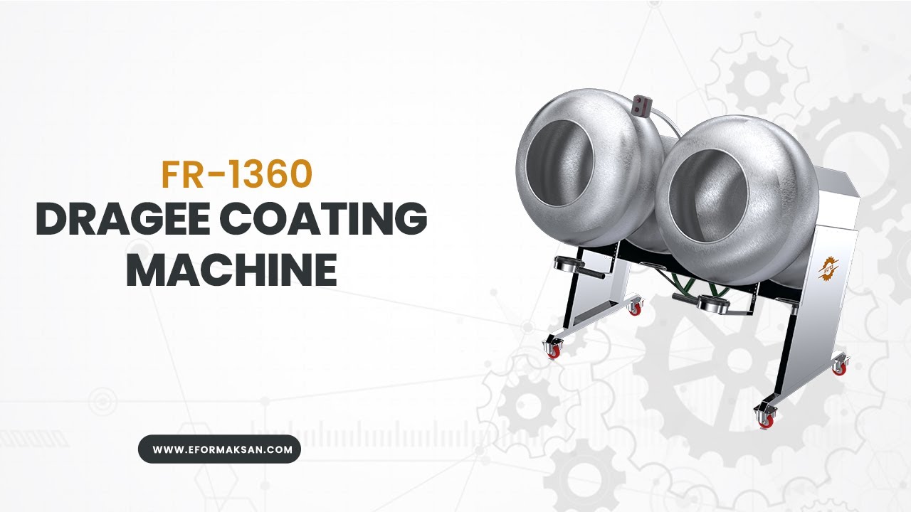 Dragee Coating Machine - YouTube