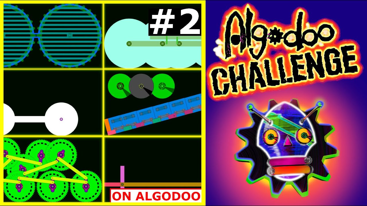 Challenge #2 The works of Algodoo users - YouTube