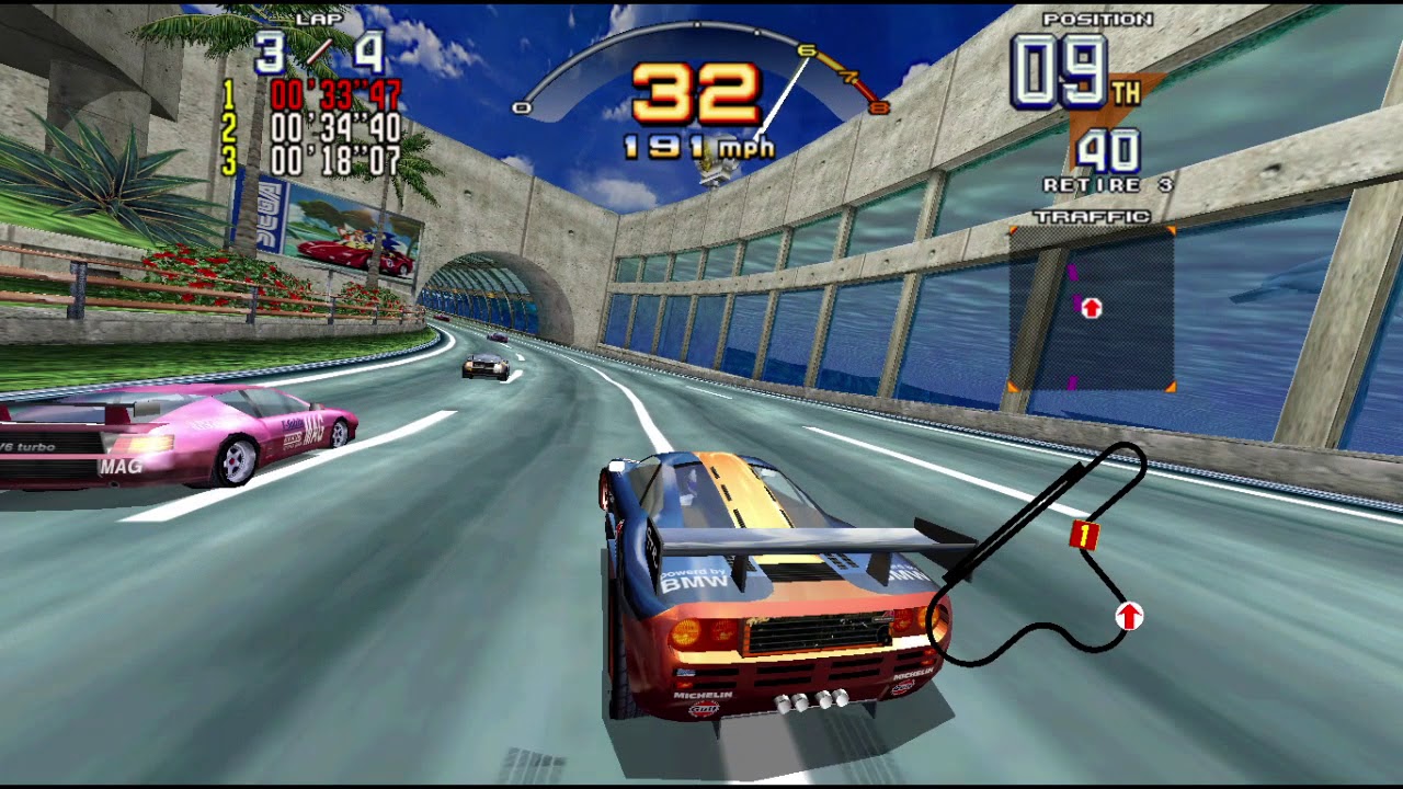 Scud Race Plus (Arcade) - 1st Place on Beginner Day - YouTube