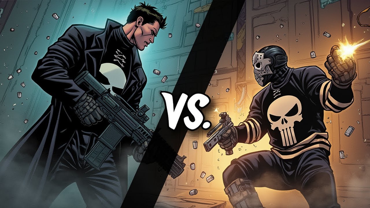Punisher vs Wild Dog Epic Showdown of Comic Anti Heroes! - YouTube