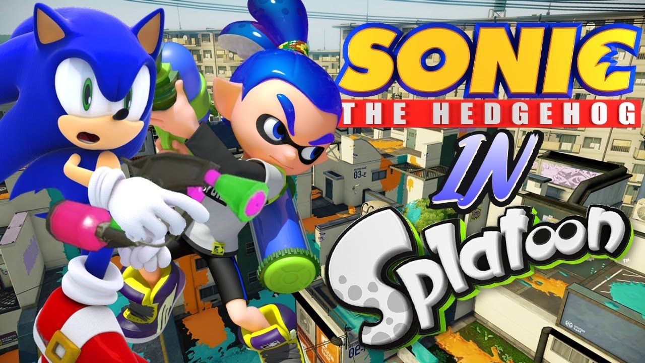 Sonic Plays Turf War! Sonic In Splatoon Part 1 & 2 Reaction! - YouTube