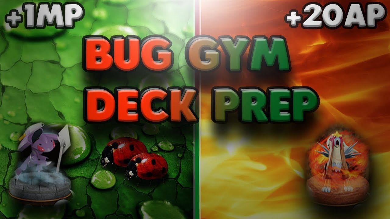BUG GYM DECK PREP - POKEMON DUEL! - YouTube
