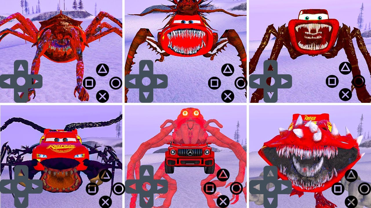 CAR MONSTER: Mcc_Queen_Spider, Fulgurodonte_Mc_Queen, Monster_Mc_Queen ...